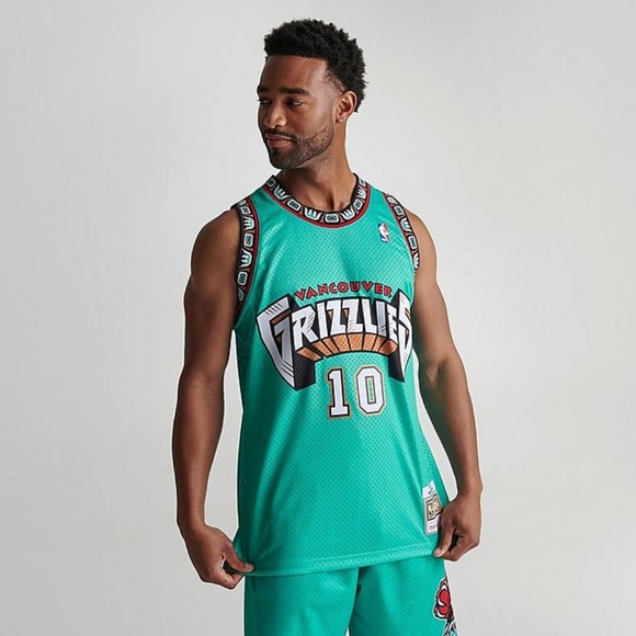 Mitchell & Ness | Shirts | Mitchell Ness Vancouver Grizzlies Mike Bibby ...
